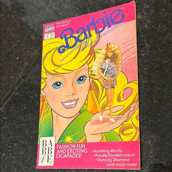 Marvel Comics | Toys | Vtg Barbie Comic Book From Marvel Comics Cover Says First Issue Jan 991 ...